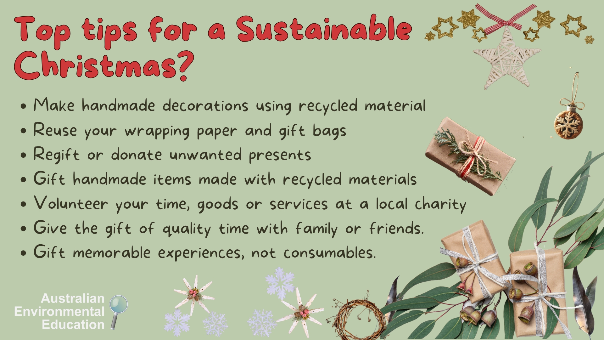 A Sustainable Christmas: Spreading cheer without costing the earth